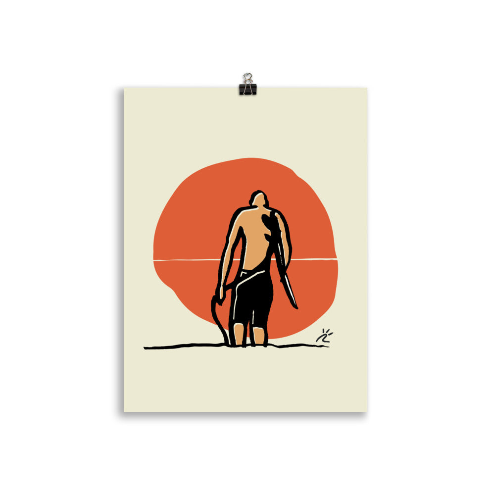 Impresión digital "Howling dawn" – RAULCASADOART